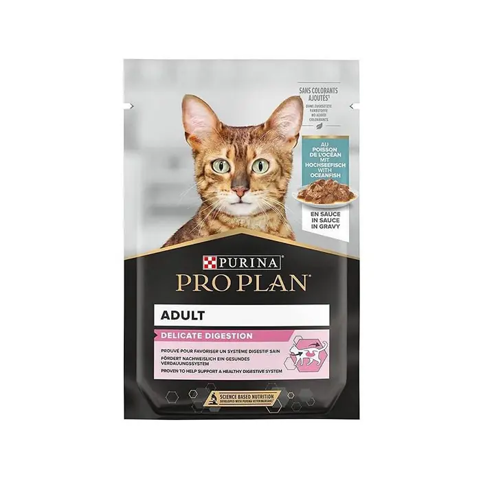 Pro Plan Delicate Okyanus Balıklı Pouch Kedi Konservesi 85 Gr