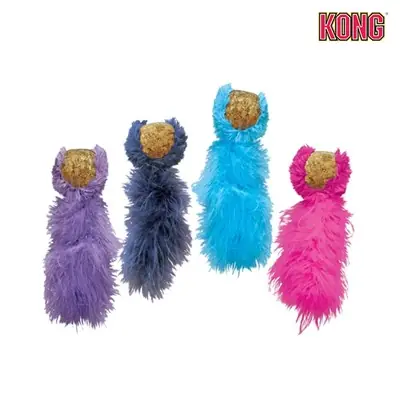 Kong Peluş Kuyruklu Mantar Kedi Oyun Topu 19 cm