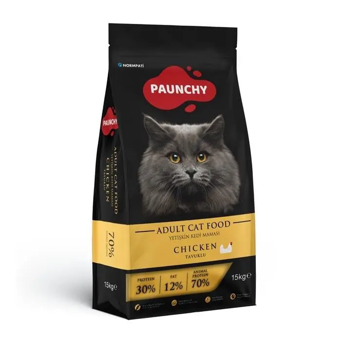 Paunchy Tavuklu Yetişkin Kedi Maması 15KG
