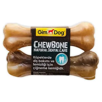 Gim Dog Mordimi Naturel Press Kemik 11 Cm 2 'li