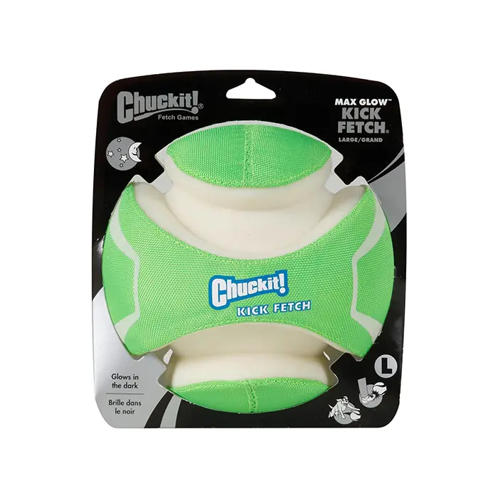 Chuckit Kick Fetch Max Glow Gece Parlayan Köpek Oyuncağı Büyük