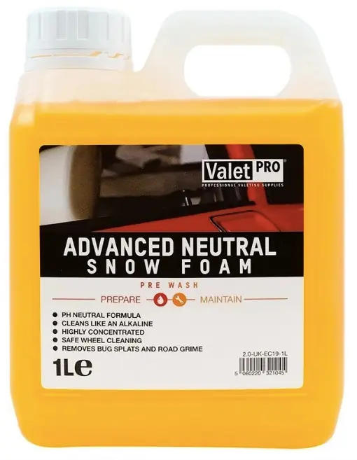 Valet Pro Yoğun ve Güvenli Yıkama Köpüğü - Advanced Neutral Snow Foam 1L | Detailbox