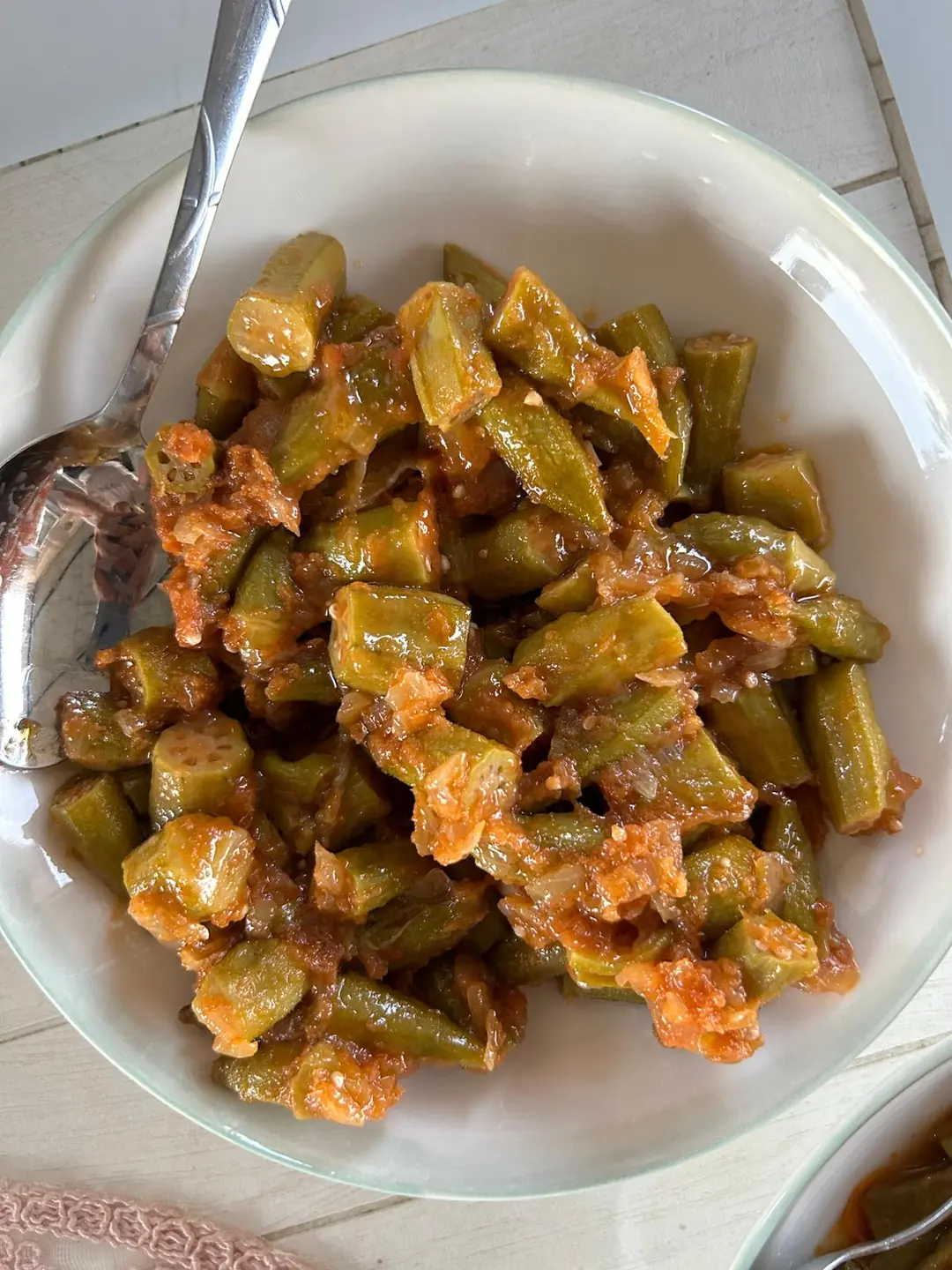 Bamya Yeemeği