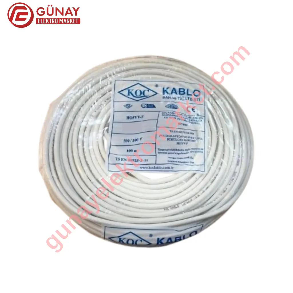 Koç Kablo 2x2,5 mm² TTR | Günay Elektromarket