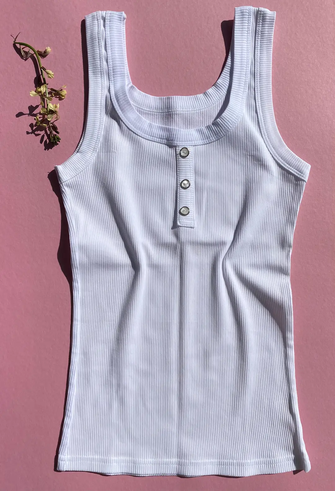 Yailo Kaşkorse Düğme Detaylı Rengarenk Uzun Atlet-Bluz Tekli