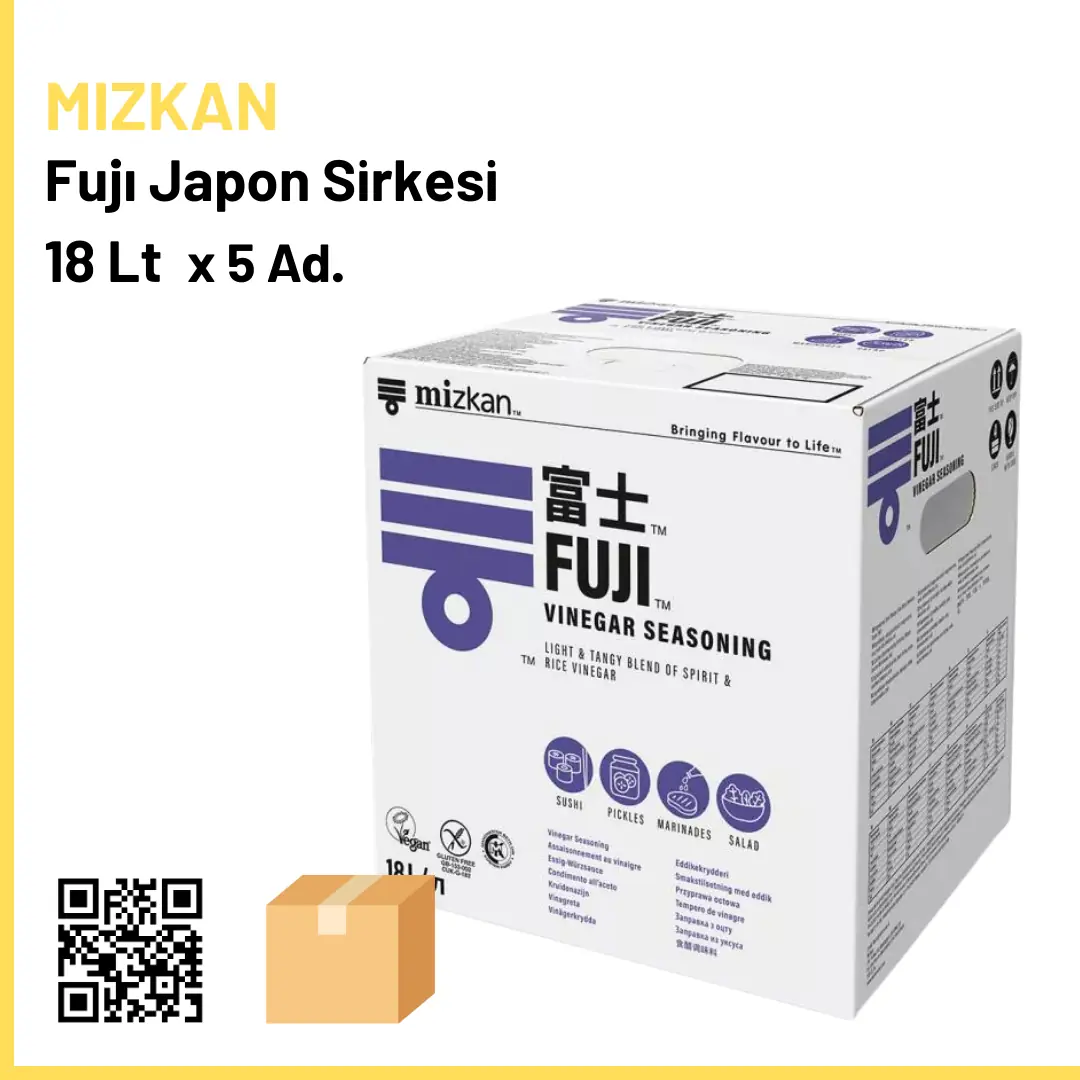 Mizkan Fuji Japanese Vinegar 18 Lt x5 (Name: 2400₺)