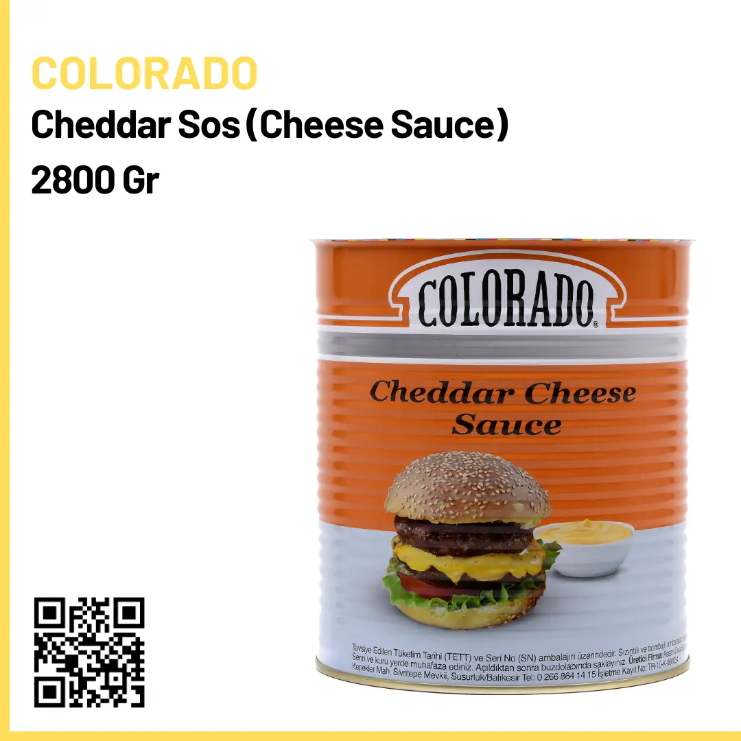 Colorado Cheddar Sos (Cheese Sauce) 2800 Gr - | Türkiye’nin En Büyük ...