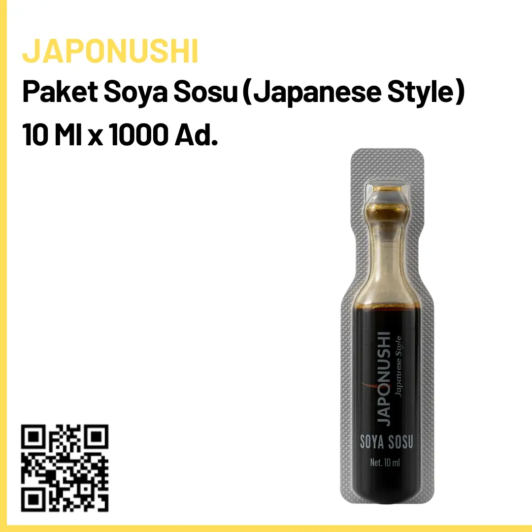 Japonushi Package Soy Sauce (Japanese Style) 10 Ml x 1000 Pieces.