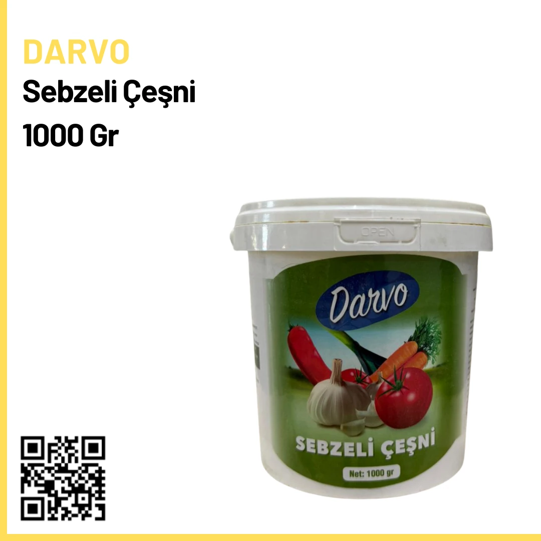 Darvo Sebzeli Çeşni 1000 Gr