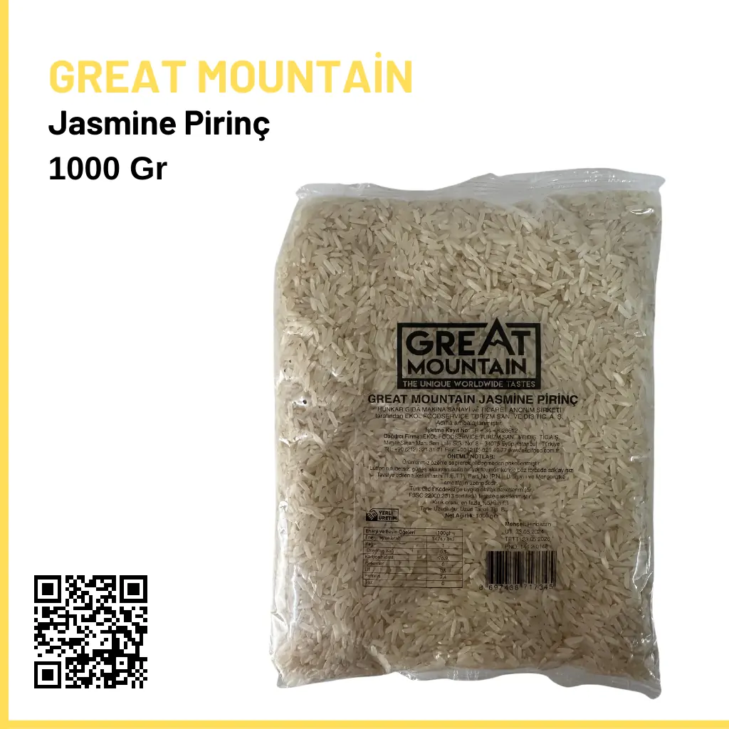 Great Mountain Jasmine Pirinç 1000 Gr - | Türkiye’nin En Büyük Uzak ...