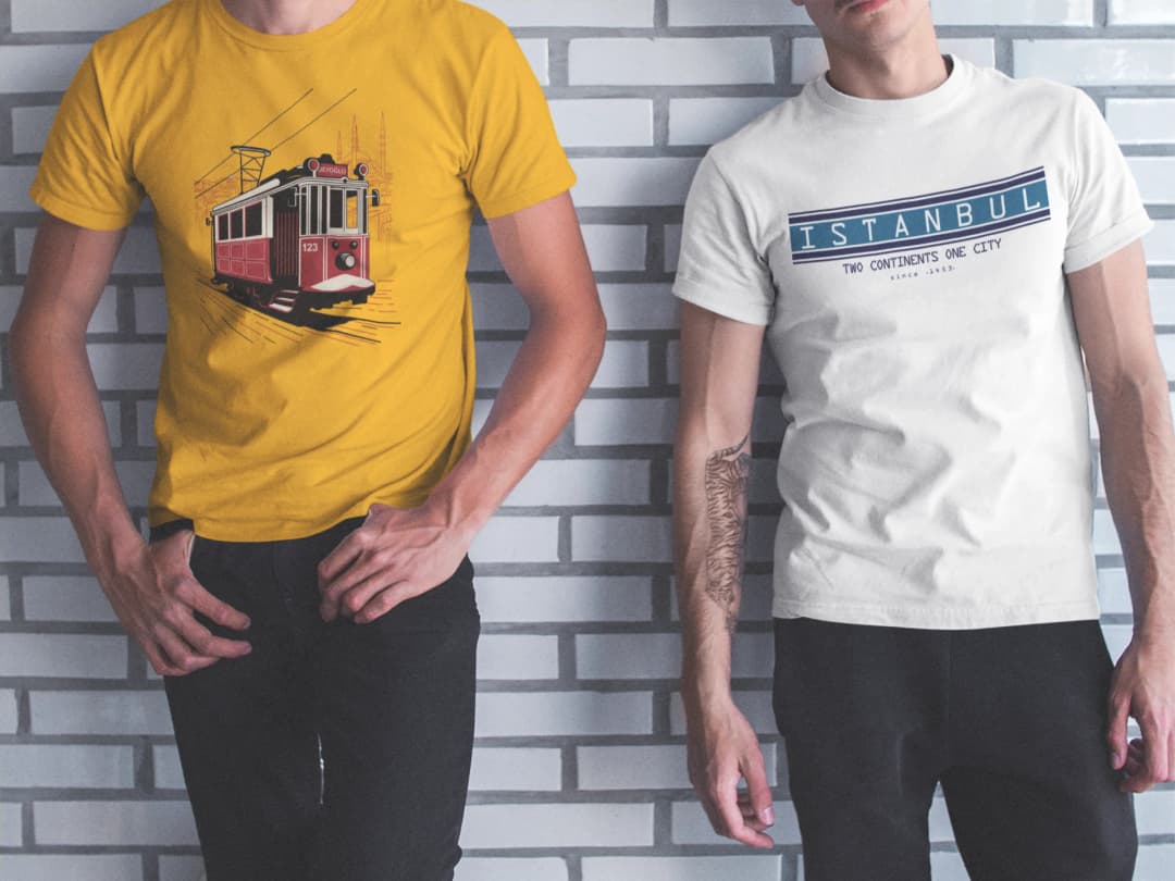 İstanbul Koleksiyonu | Şehrin Ruhu ile Tasarlanmış Tişörtler