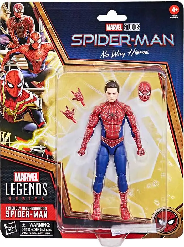 Marvel Legends Series Friendly Neighborhood SpiderMan (Spider-Man: No ...