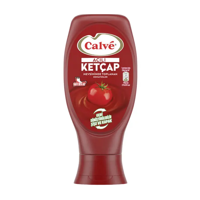 Calve Acılı Ketçap 430 Gr