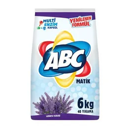 ABC Çamaşır Deterjanı Matik Lavanta 6 Kg