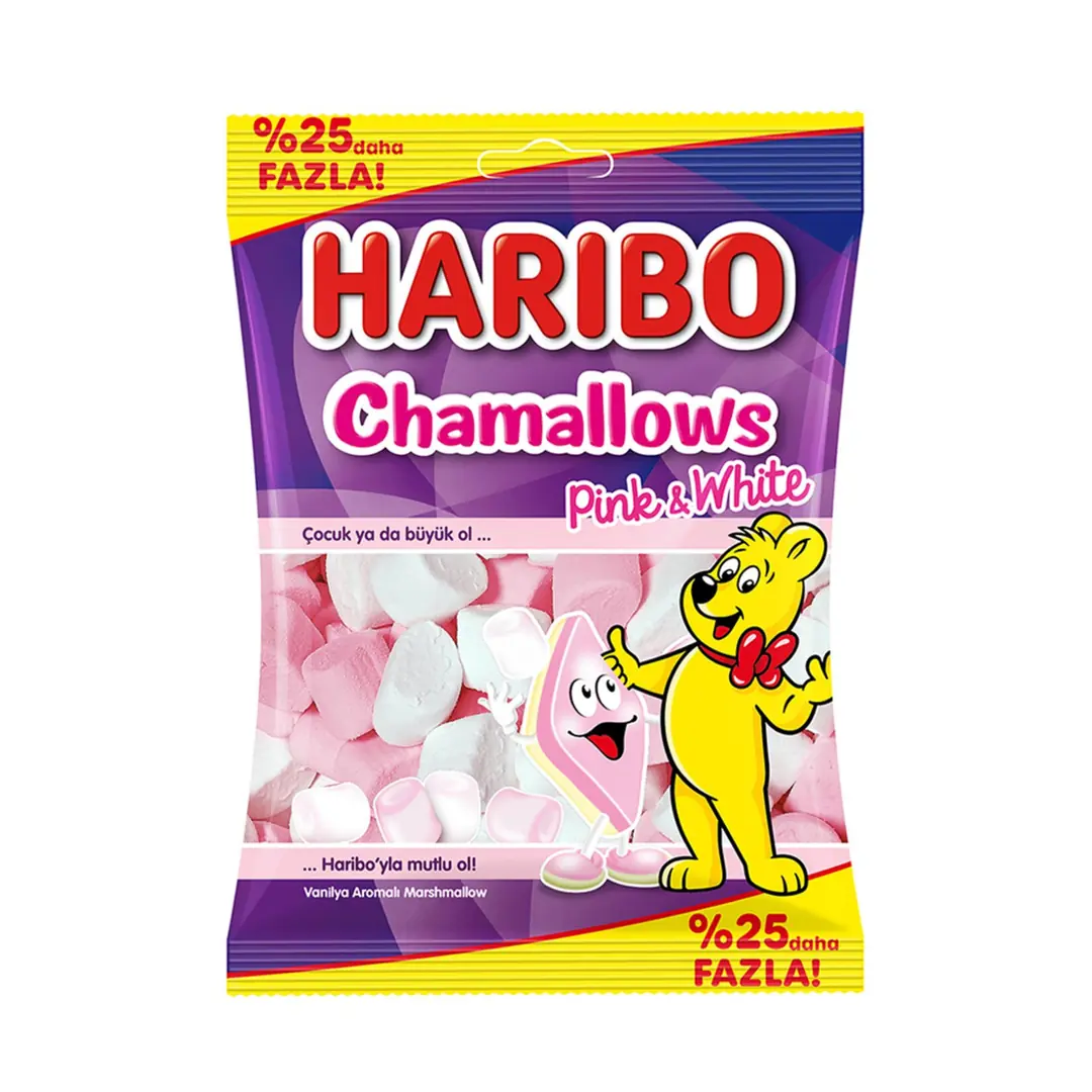 Haribo Chamallows Pink&White 88 Gr