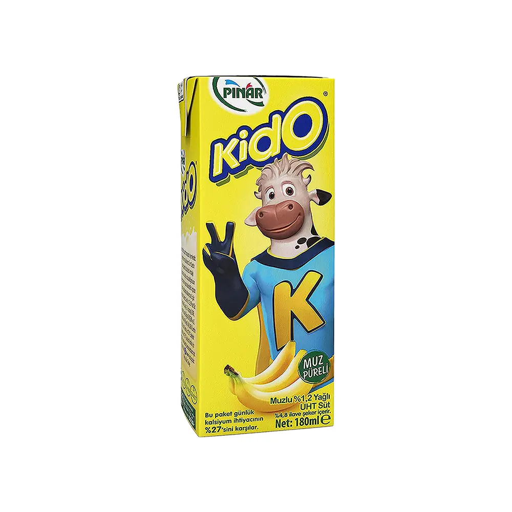 Pınar Kido Muzlu Süt 180 Ml