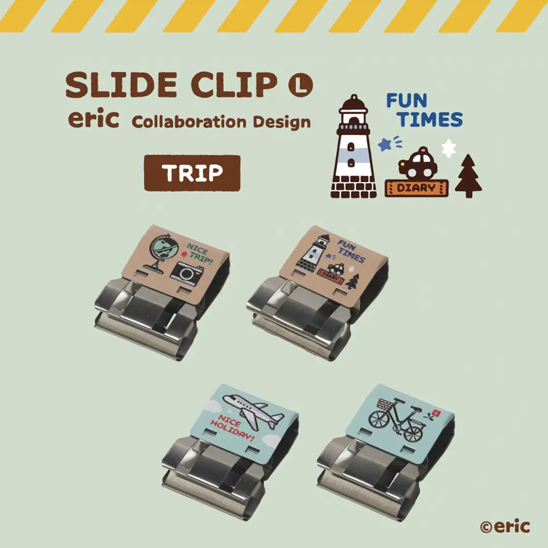 Eric x Tohkin slide clips L 4 adet