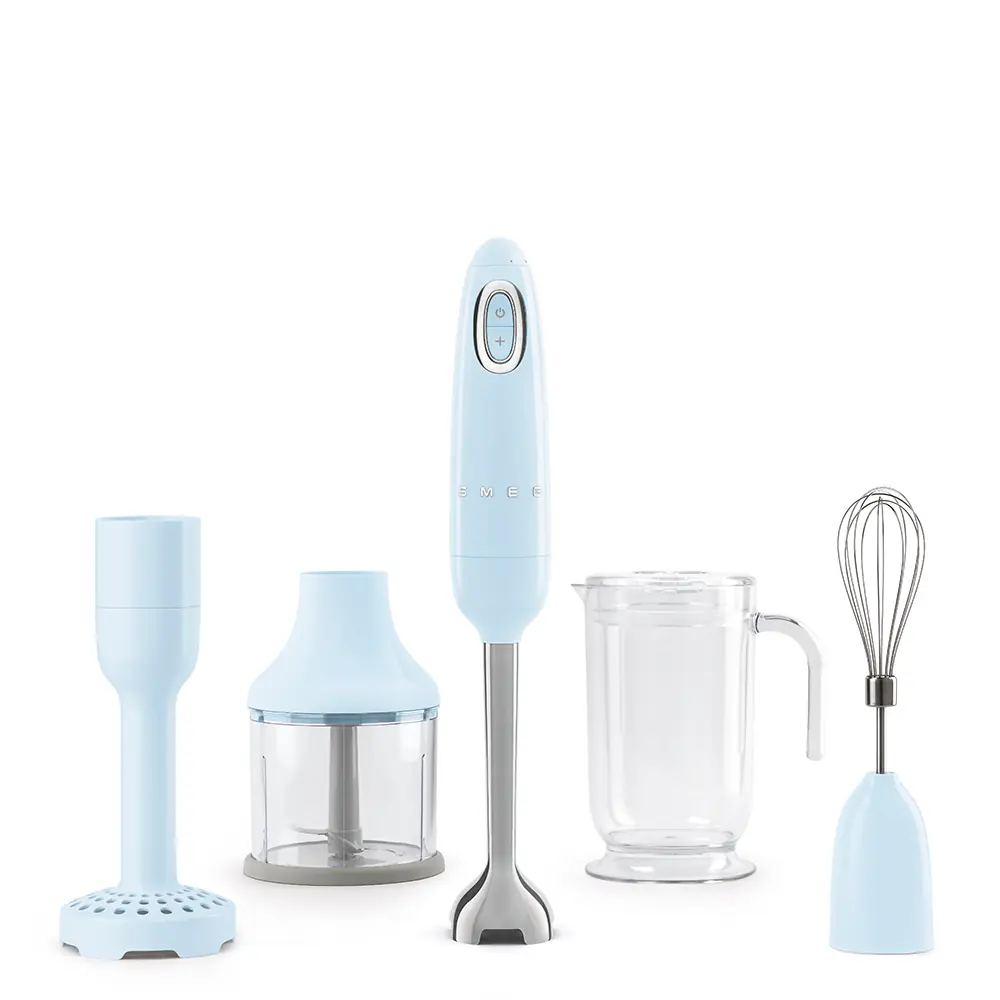 Smeg Pastel Mavi El Blenderi Set – HBF02PBEU