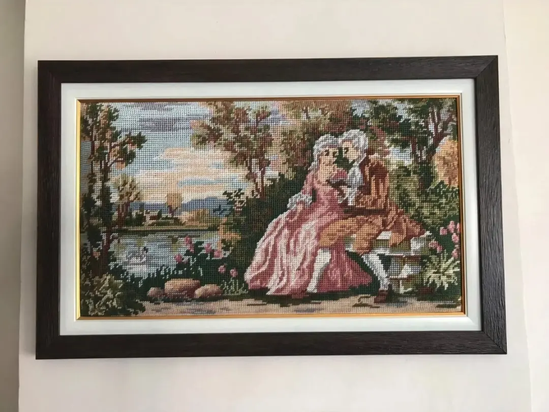 İşlenmiş goblen tablo