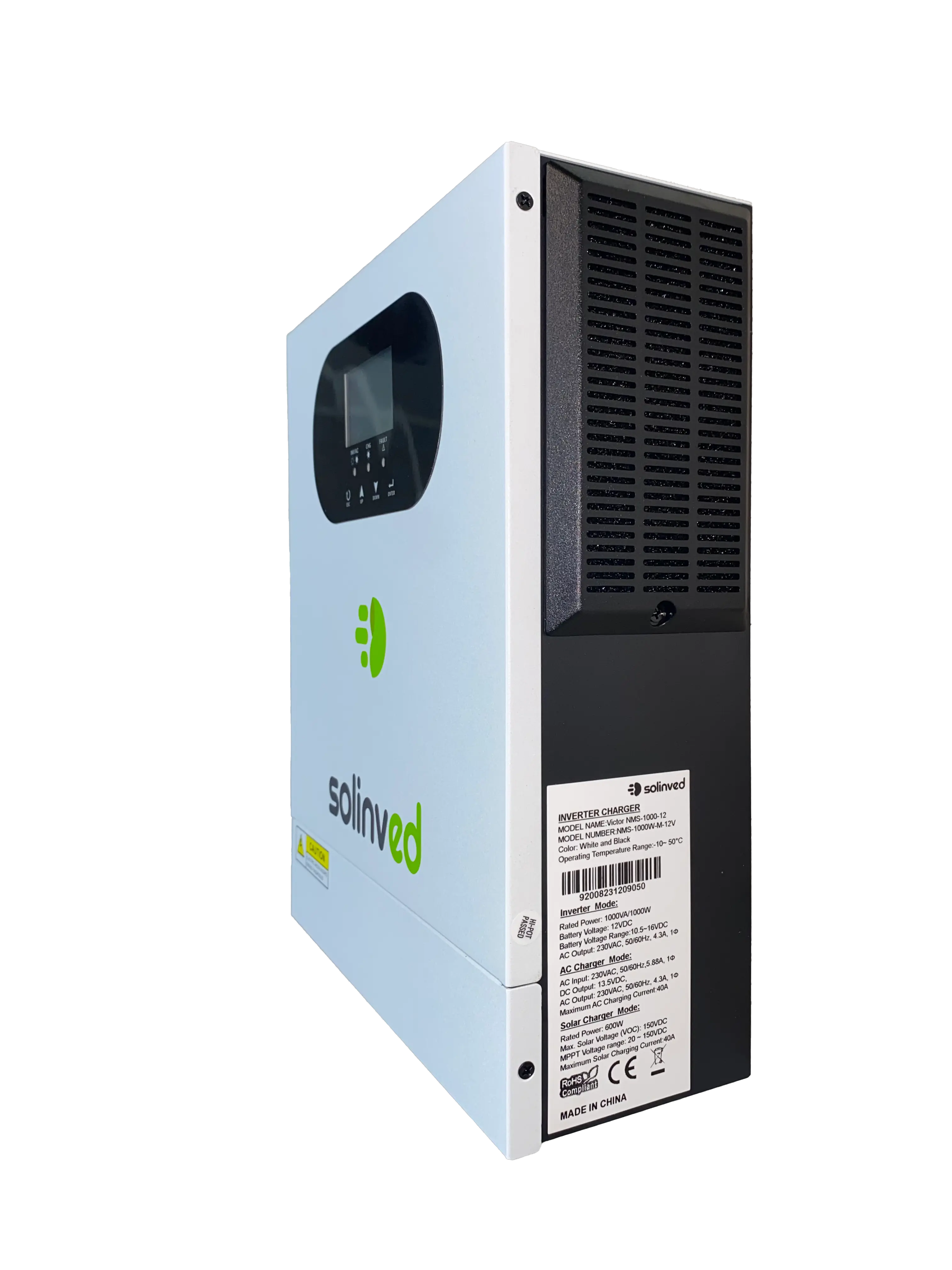 SOLİNVED NMS SERIES 1.5 kW MPPT OFF-GRID Inverter 1500W