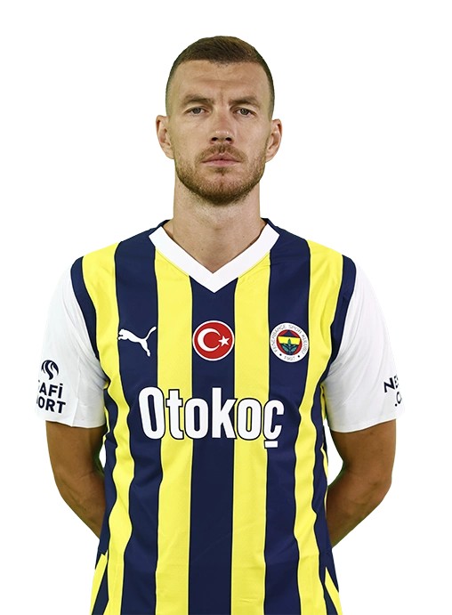 Edin Džeko Islak İmzalı Fenerbahçe Forması Fanself