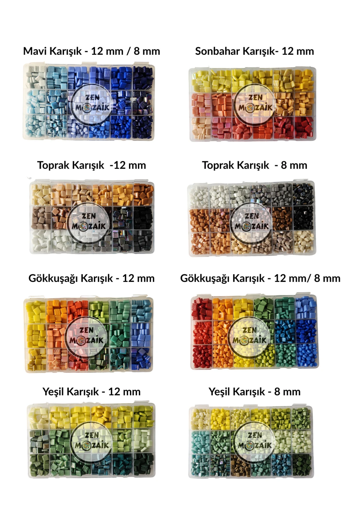 Mozaik Taşı Setleri
