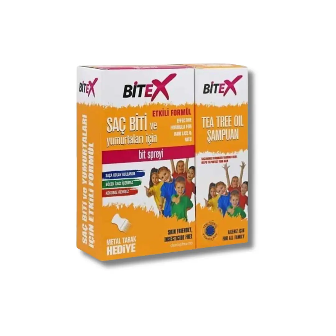 Bitex Sprey 100 Ml + Şampuan 150 Ml Çelik Tarak Fiyatı ve Yorumları