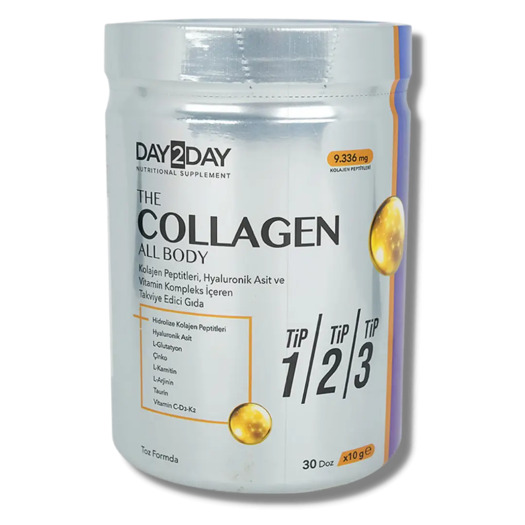 Day2Day The Collagen All Body 300 g - Tip 1-2-3 Kolajen Ürün Fiyatı ve ...