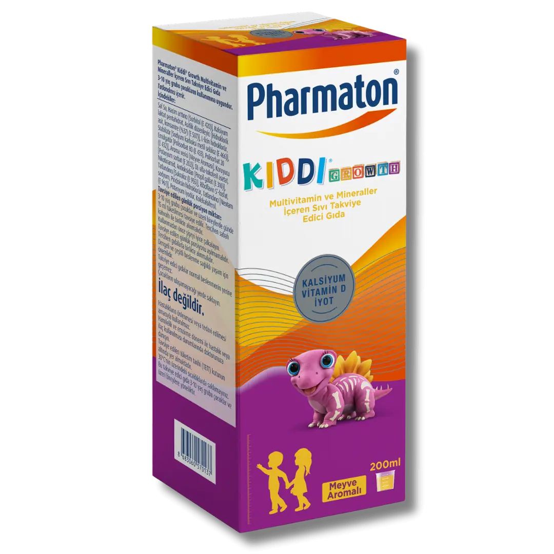 Pharmaton Kiddi Growth Şurup 200 ml Fiyatı ve Yorumları