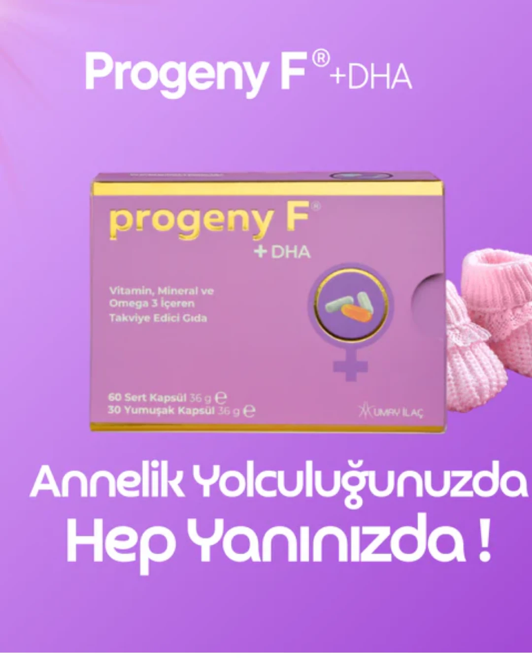 Umay İlaç Progeny F DHA 90 Kapsül Fiyatı ve Yorumları