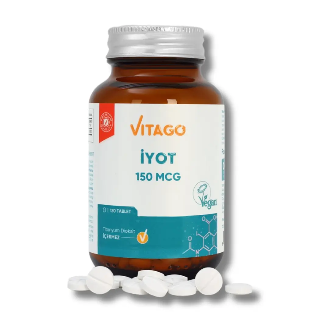 Vitago Premium İyot 150 MCG İçeren Tablet 120'li Fiyatı