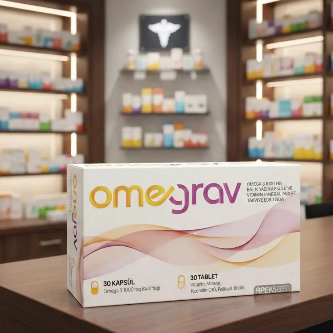 Omegrav Omega 3 Mineral 30 Tablet 30 Kapsül Fiyatı ve Yorumları
