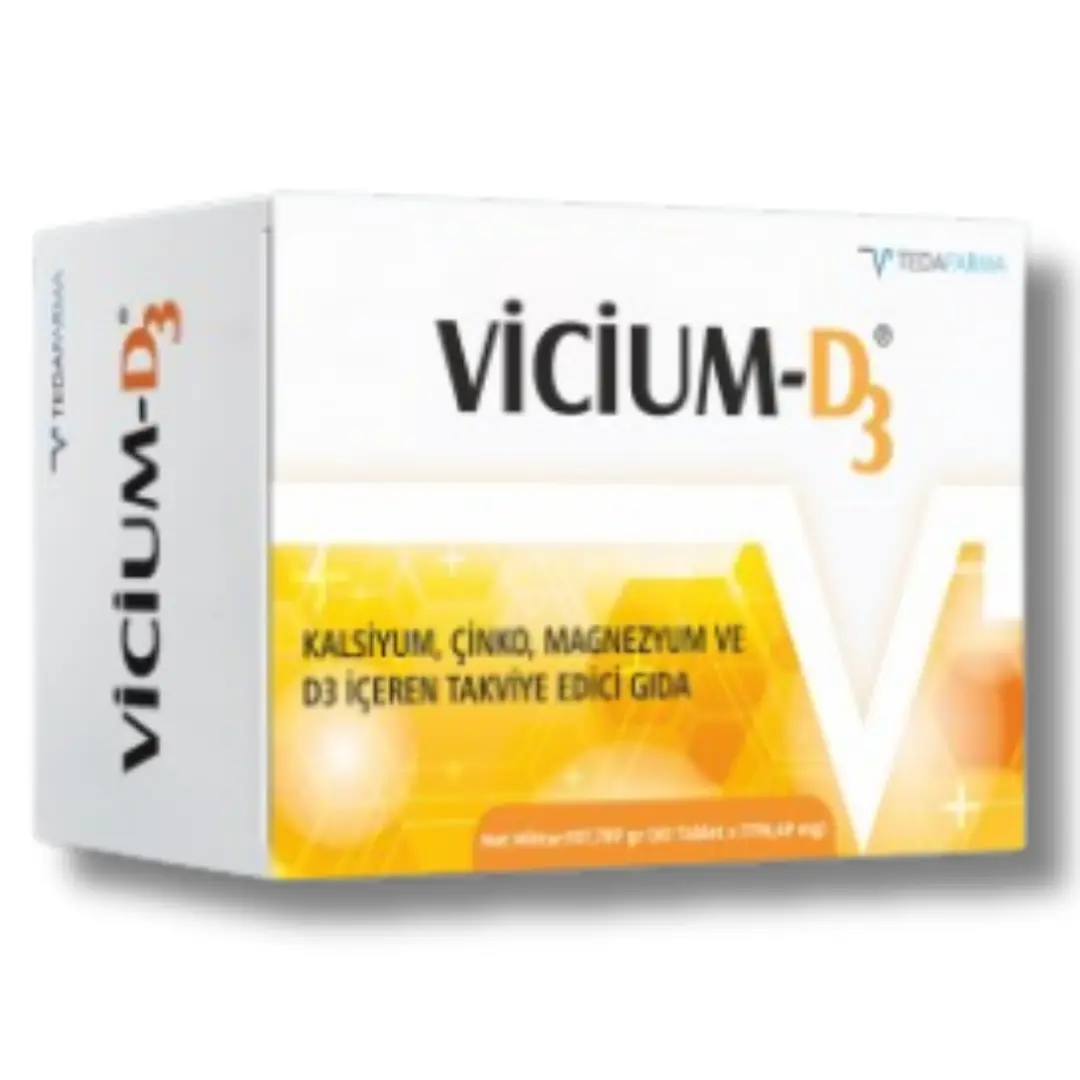 Teda Farma Vicium D3 (60 Tablet) Ürün Fiyat ve Yorumları