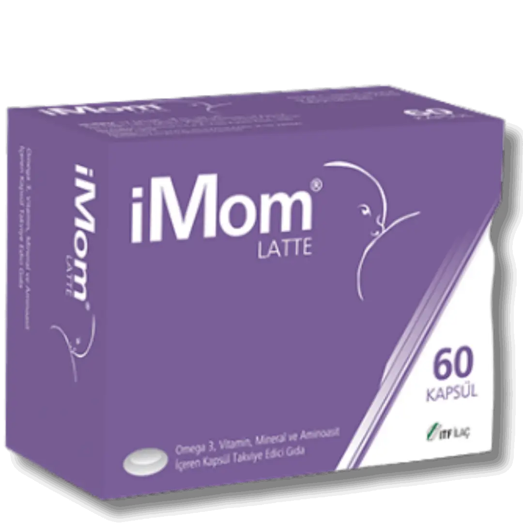 iMom Latte Omega 3 Takviye Edici Gıda 60 Kapsül