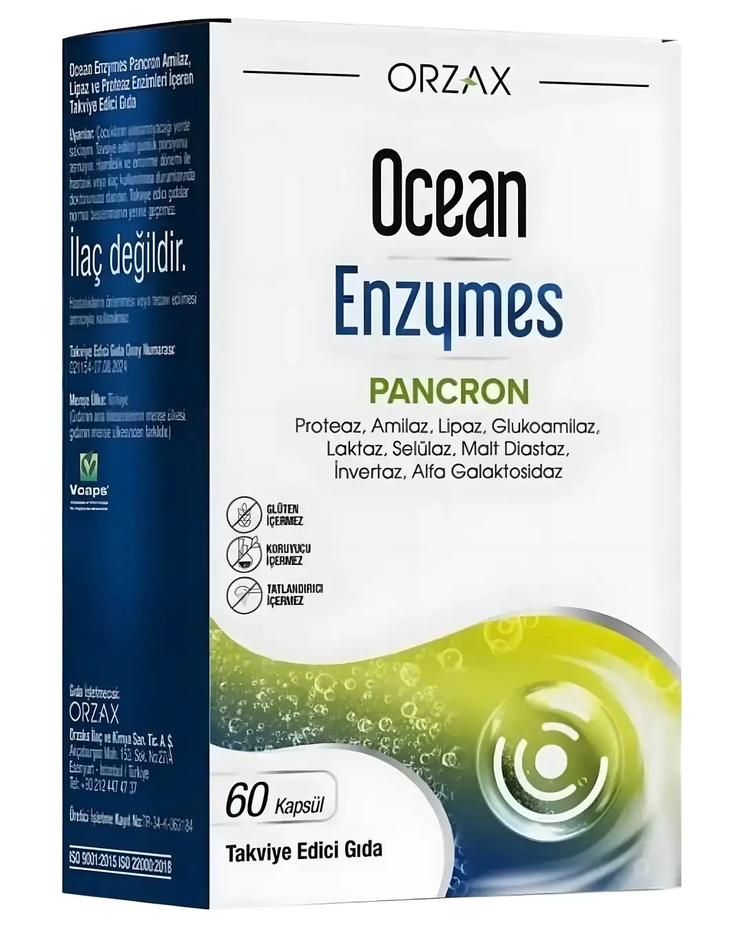 Orzax Ocean Enzymes Pacron 60 Kapsül Fiyatı ve Yorumları
