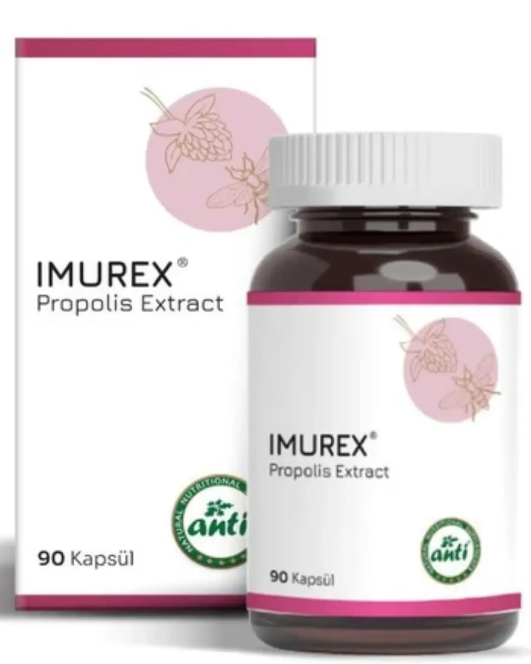 Anti Propolis Ekstresi Imurex 90 Kapsül