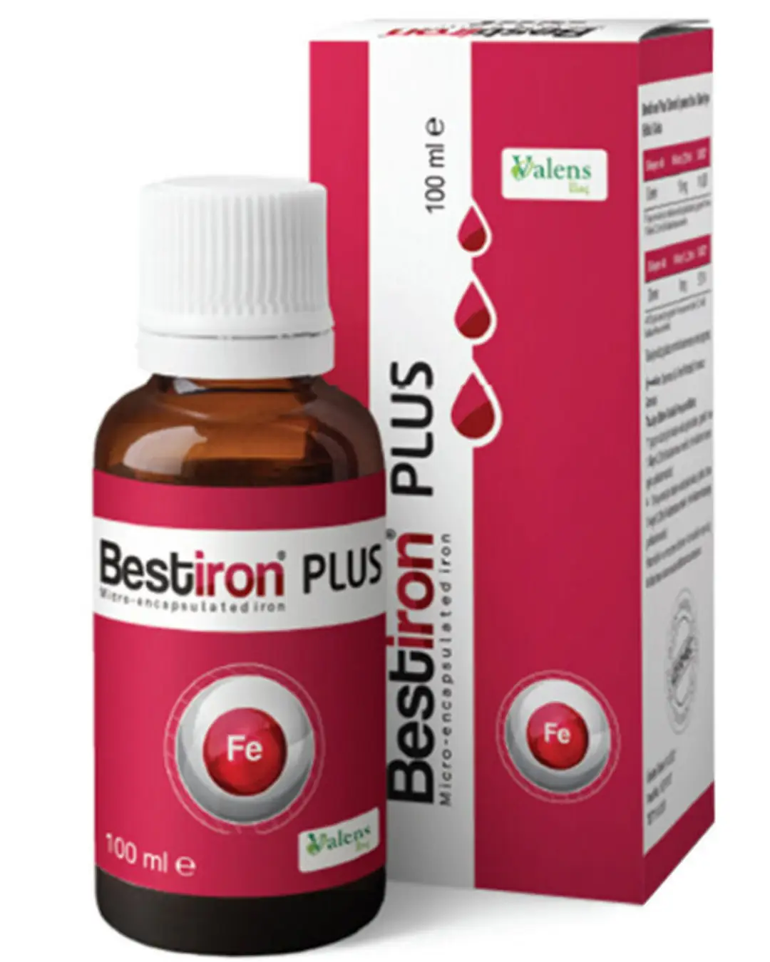 Valens Bestiron Plus Takviye Edici Gıda 100 ml Fiyatı