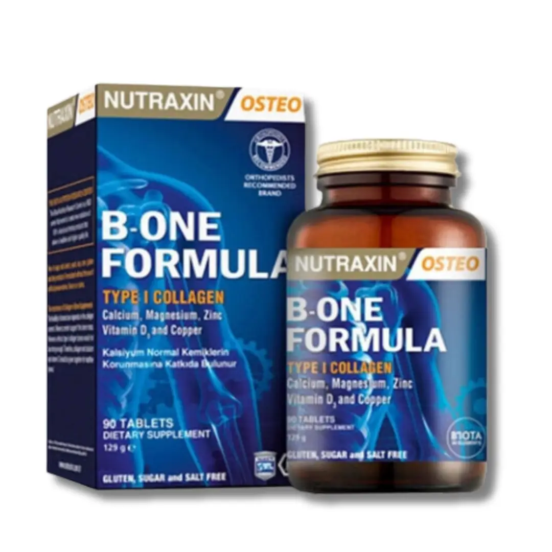 Nutraxin Osteo B-One Formula Type I Collagen 90 Tablet 129 g Fiyatı