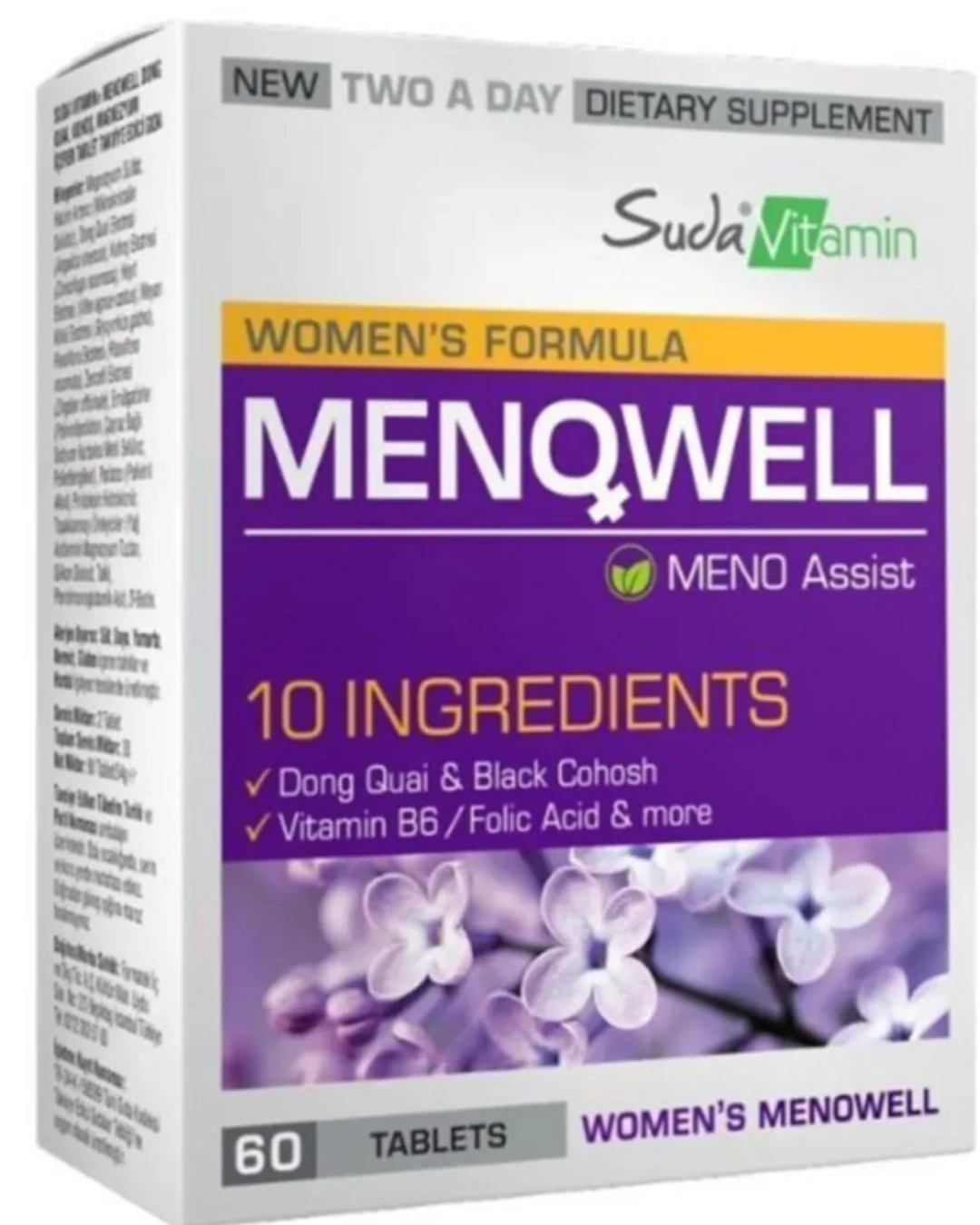 Suda Vitamin Womens Formula Menowell 60 Tablet