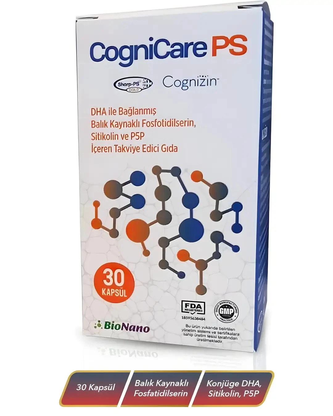Cognicare Ps Dha Sitikolin 30 Kapsül Fiyatı ve Yorumları