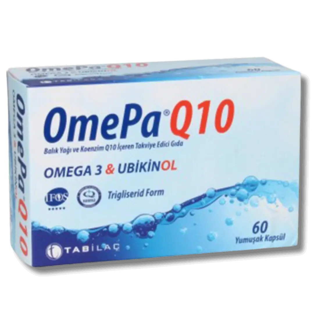 Omepa-Q10 Omega3 Ubiquinol Takviye Edici Gıda 60 Kapsül Ürün Fiyatı ve ...