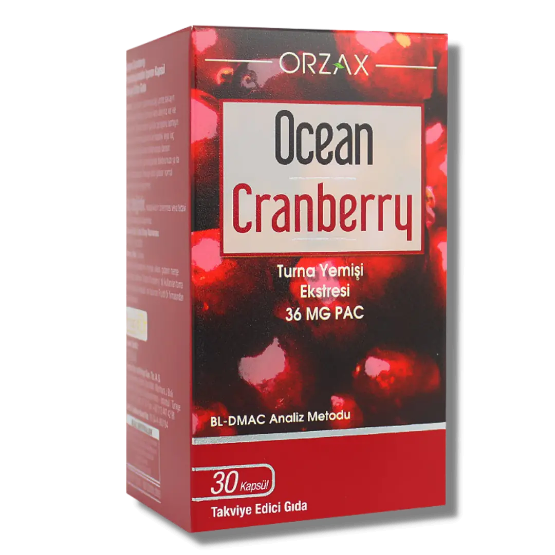Ocean Cranberry Turna Yemişi Ekstresi 36 mg Pac 30 Kapsül Ürün Fiyatı ...