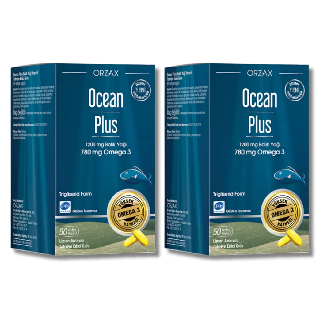 Ocean Plus Omega 3 Balık Yağı 1200 Mg 50 Kapsül Fiyatı ve Yorumları