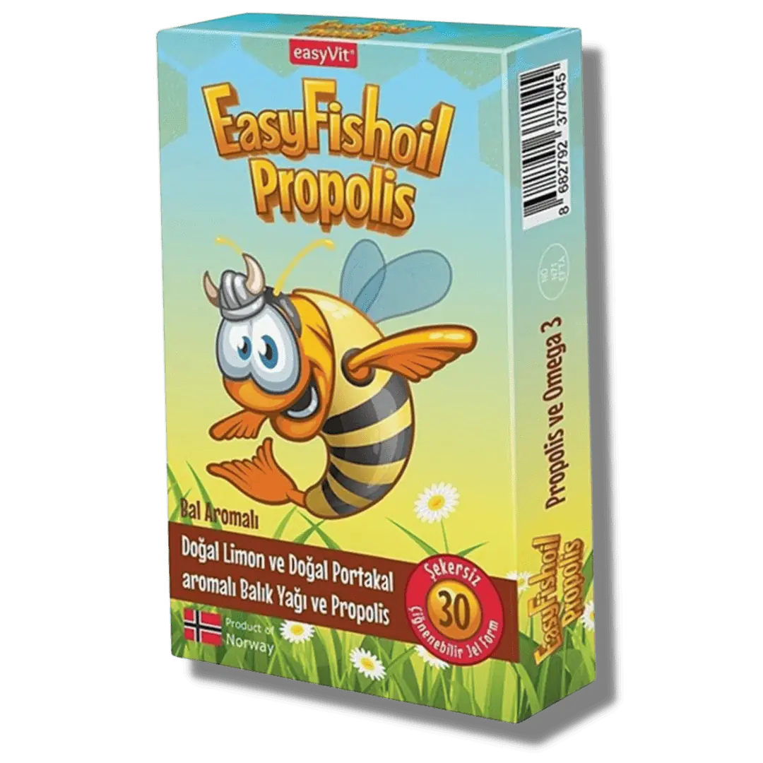 Easyvit Easyfishoil Propolisli Omega 3 Jel Tablet 30'lu Ürün Fiyatı ve ...