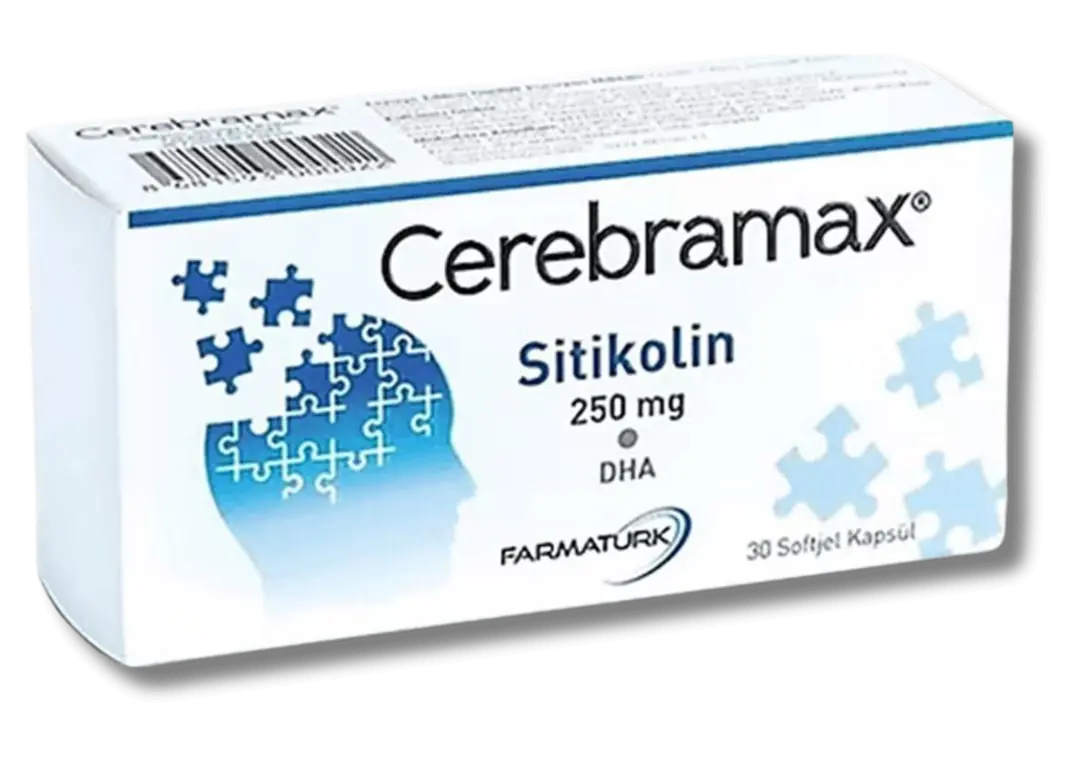 Cerebramax Sitikolin 30 Kapsül Ürün Fiyatı ve Yorumları