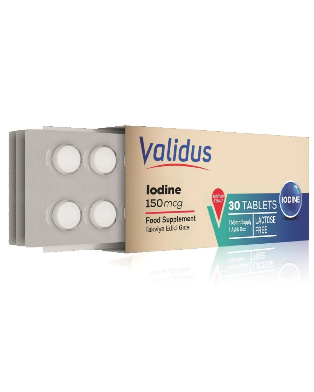 Validus Iodine 150 mcg 30 Blister Tablet Fiyatı ve Yorumları