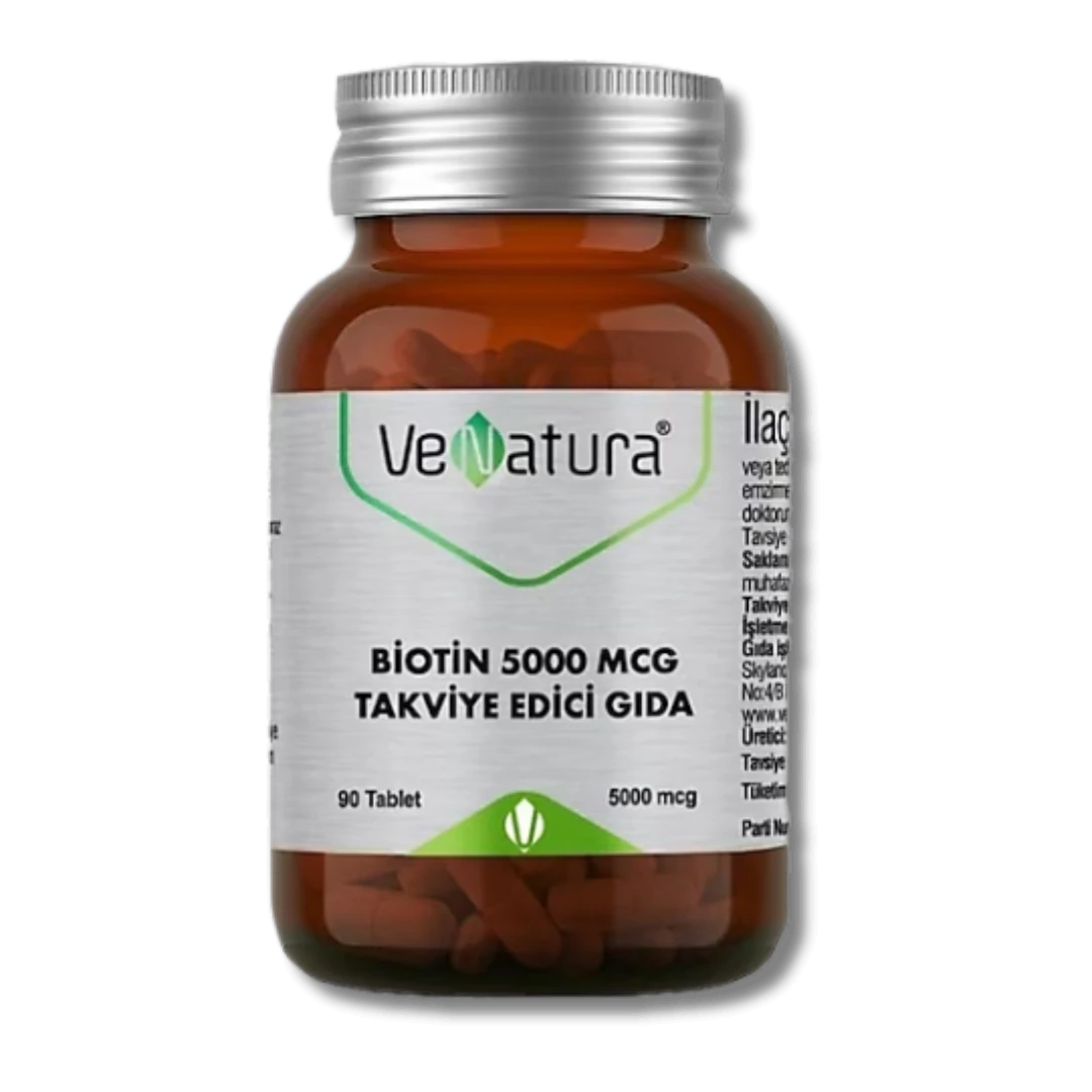 VeNatura Biotin 5000 mcg -90 Tablet Fiyatı ve Yorumları