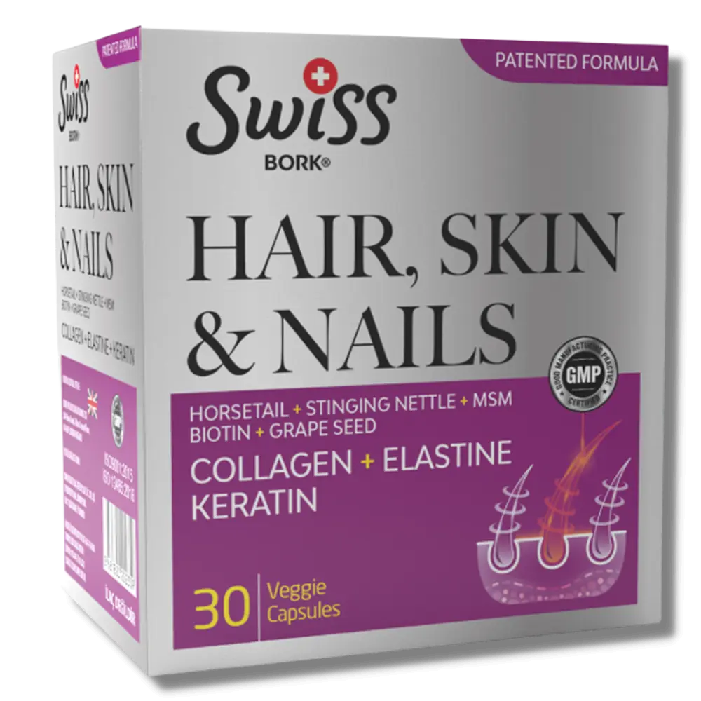 Swiss Bork Hair Skin Nail 30 Kapsül Ürün Fiyatı ve Yorumları