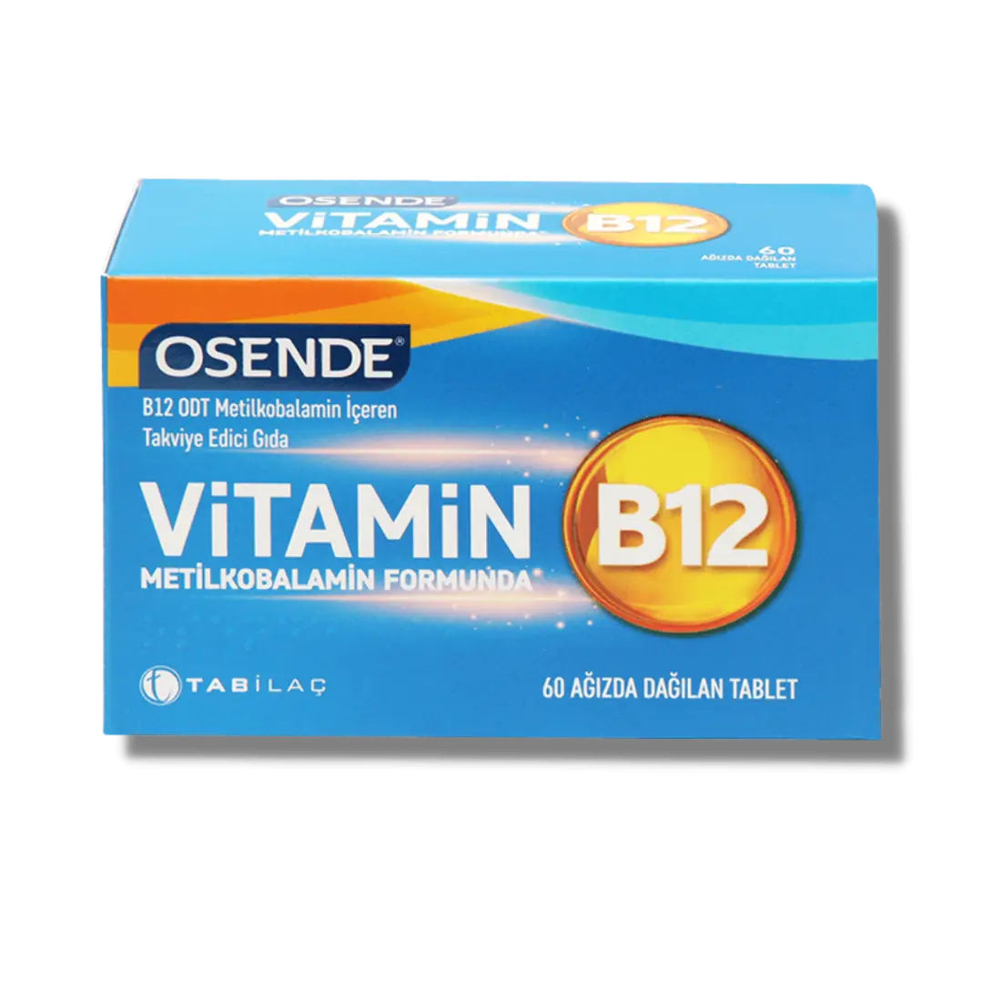 Osende Vitamin B12 60 Ağızda Dağılan Tablet Ürün Fiyatı ve Yorumları