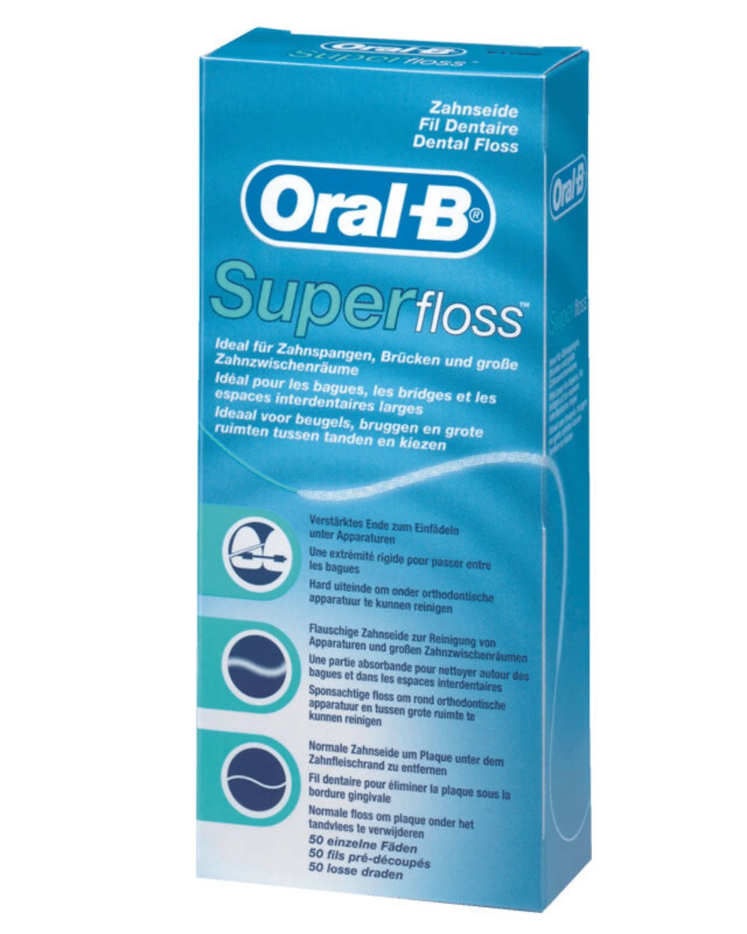 Oral-B Super Floss Diş İpi-50 Şerit Fiyatı ve Yorumları